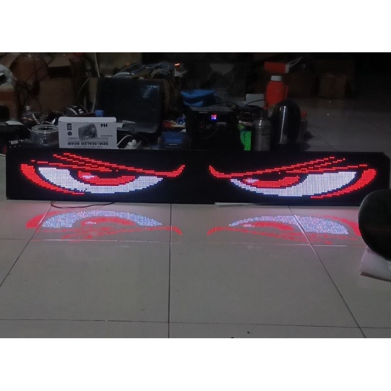 Jual running text mata lentur 12/24 volt | Shopee Indonesia
