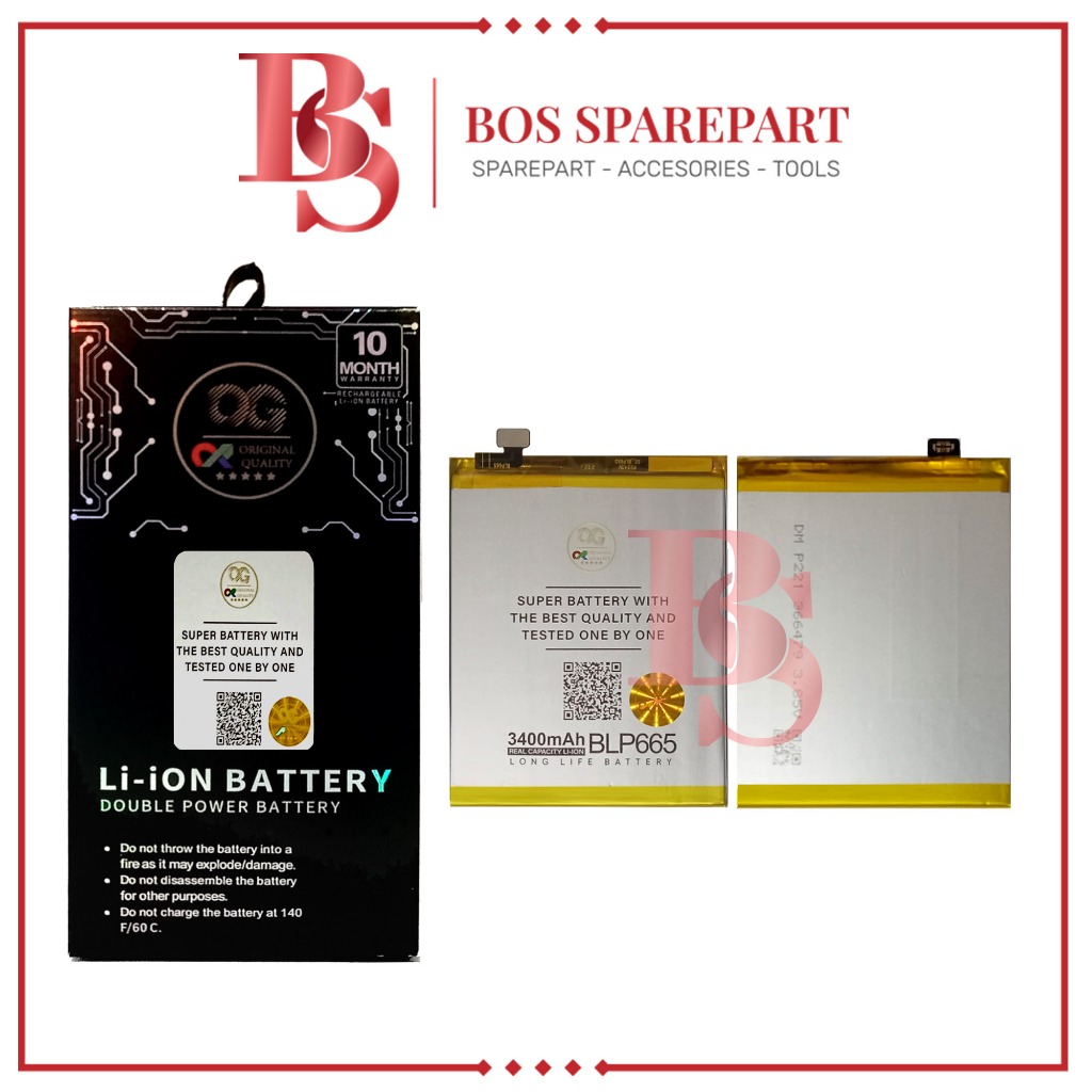 Jual BATERAI OGS OPPO BLP665 / F7 YOUTH / REALME 1 ORI 100 / BATTERY ...