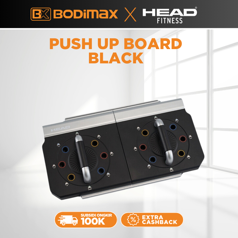 Jual HEAD Push Up Board Black/Alat Bantu Olahraga Papan | Shopee Indonesia