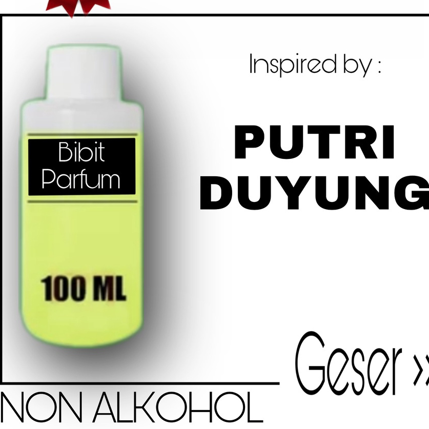 Jual BIBIT PARFUM PUTRI DUYUNG 100 ML ( NON AL-KOHOL MURNI TANPA ...