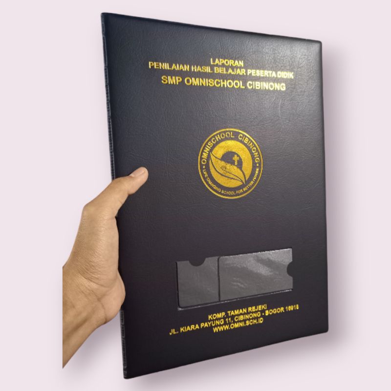 Jual MAP RAPORT | MAP IJAZAH | SAMPUL RAPORT K13 - - CUSTOM HOTPRINT ...