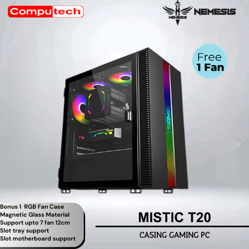 Jual NYK Nemesis Casing Gaming Mistic T20 - PC Gaming Case T 20 ...