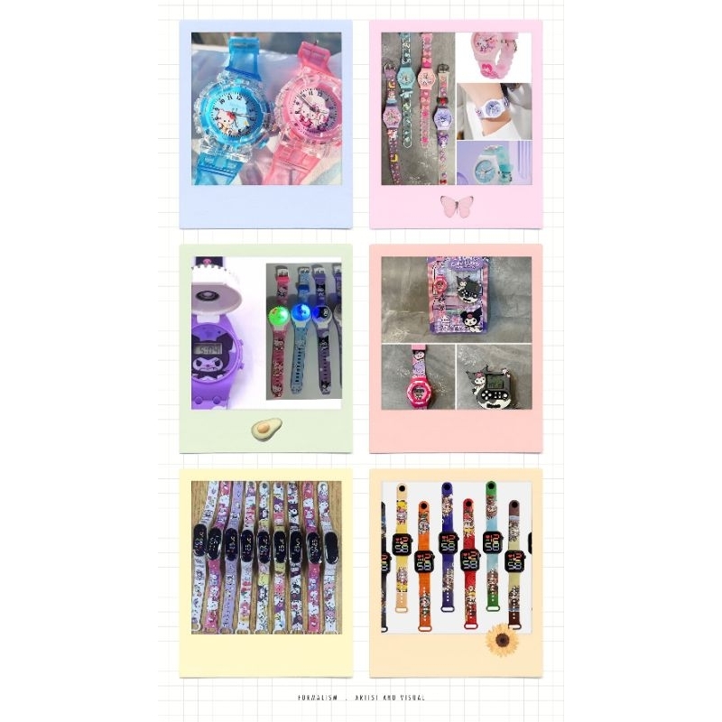 Jual JAM TANGAN ANAK | LED KOTAK | LED SLIM | SPINER LED | PUTAR MOTIF ...