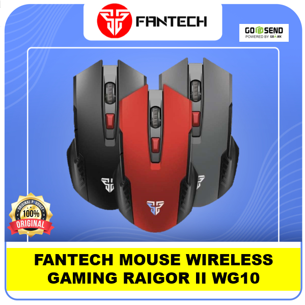 Jual FANTECH MOUSE WIRELESS GAMING RAIGOR II WG10 | Shopee Indonesia