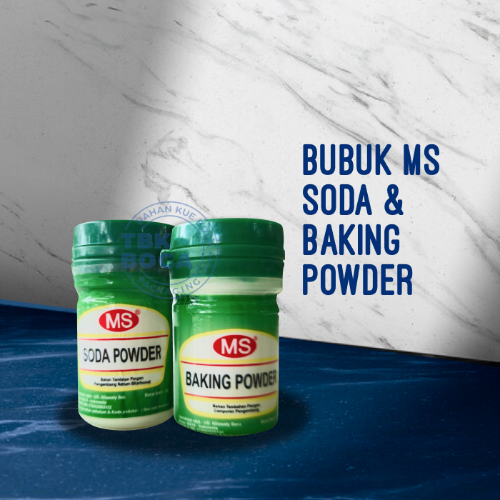 Jual MS Bubuk 20 Gr ( Baking Powder, Soda Kue ) Sodium Natrium ...