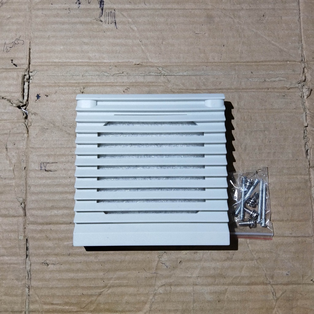 Jual filter fan 3" saringan udara exhaust fan panel listrik 3 inch ...
