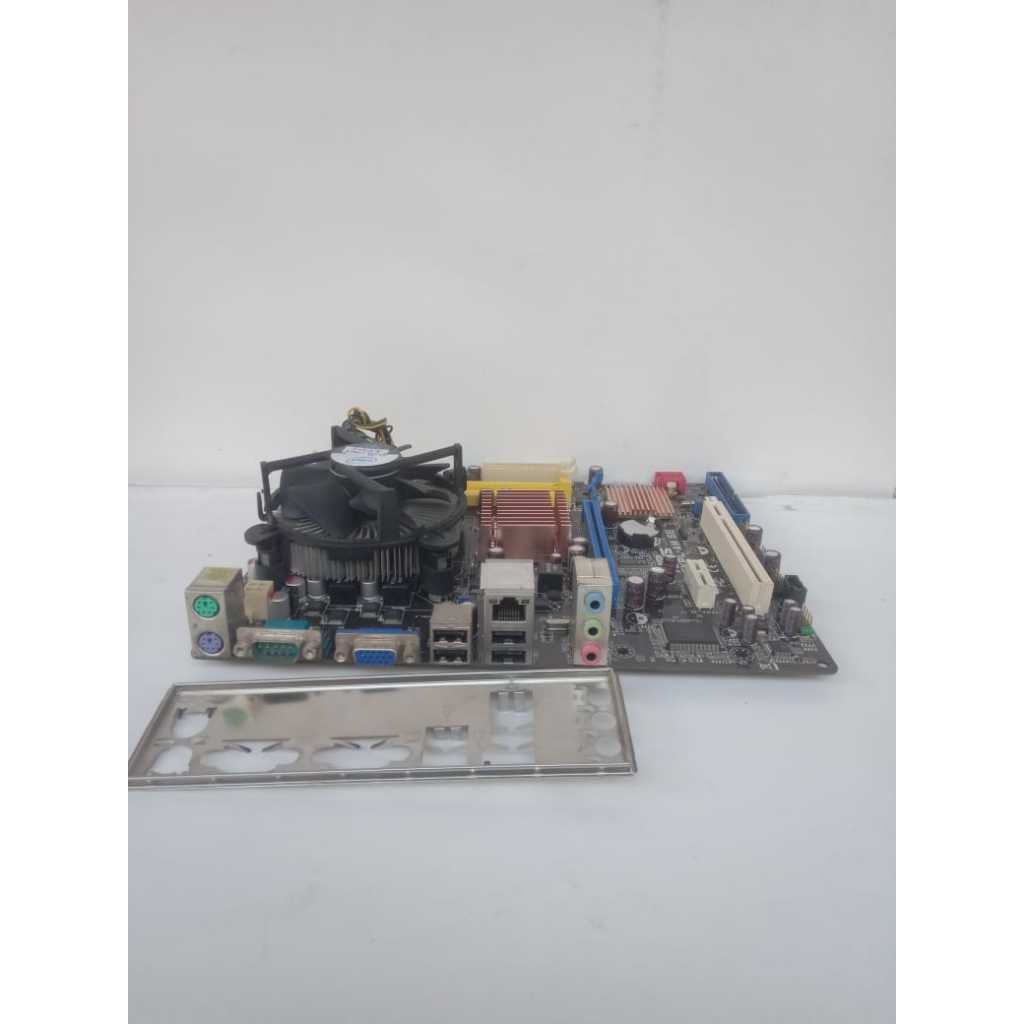 Jual mainboard asus p5kpl-am se dual core e5400 ddr2 lga 775 | Shopee ...