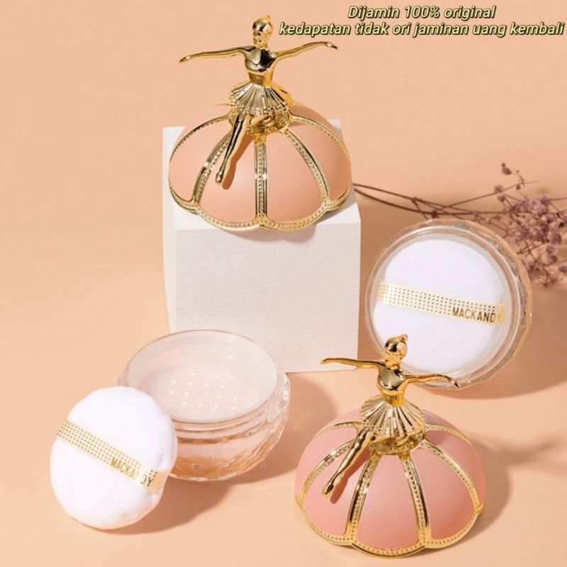 Jual MACK ANDY Loose powder Ballet Makeup Bedak Rias Waterproof ...