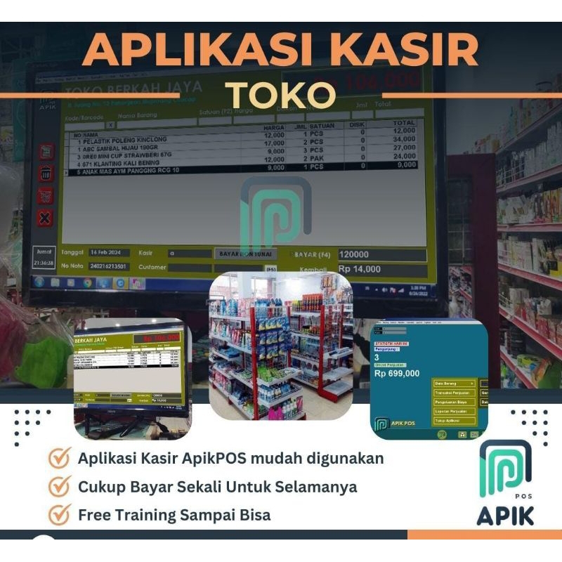 Jual Aplikasi Kasir Minimarket | Shopee Indonesia