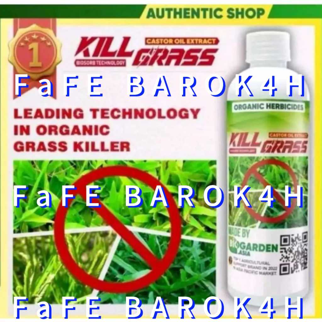 Jual Herbisida Kill Grass Biologis 500ml Basmi Rumput Liar Dan Gulma ...