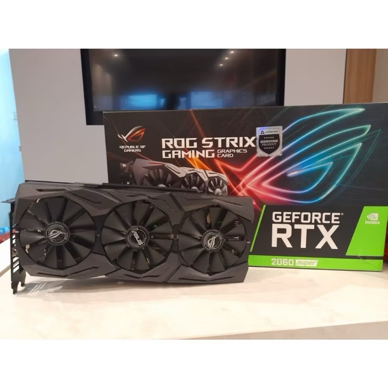 Jual VGA ASUS ROG STRIX RTX2060 DDR6 TRIPLE FAN (SECOND) | Shopee Indonesia