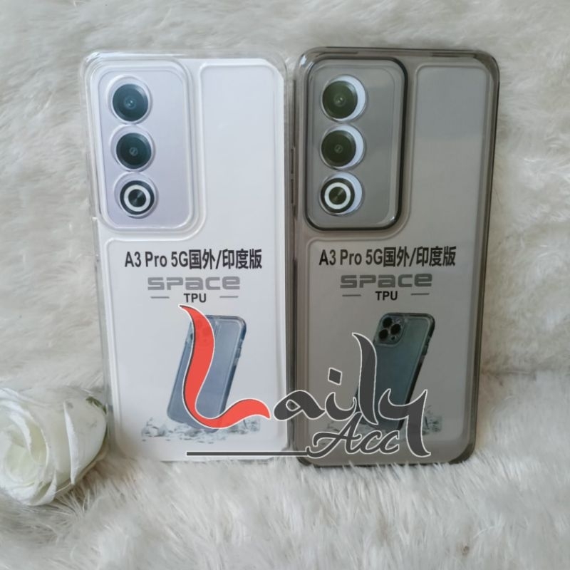 Jual Case Oppo A3 Pro 5g Softcase Clear Space Bening Terasparan Protect ...