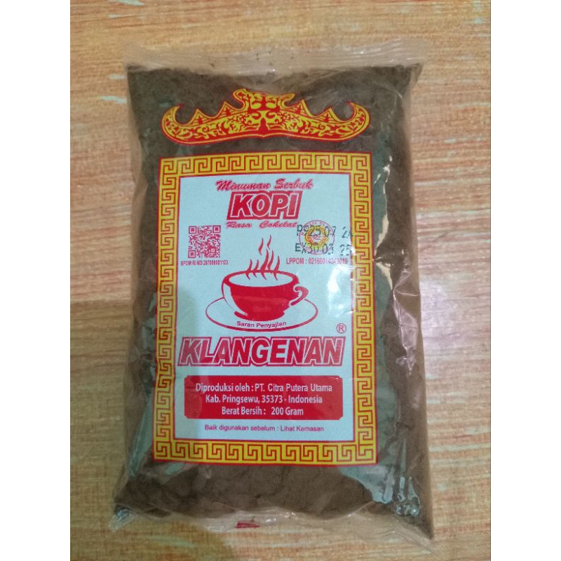 Jual KOPI BUBUK LAMPUNG KLANGENAN 1 Kg ( 200gr 5 pcs ) | Shopee Indonesia