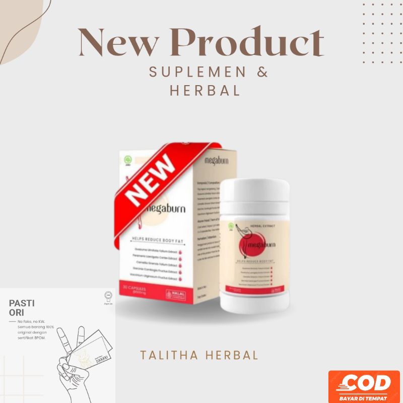 Jual Megaburn helps reduce body fat 100% Original - Megaburn Body Fat ...