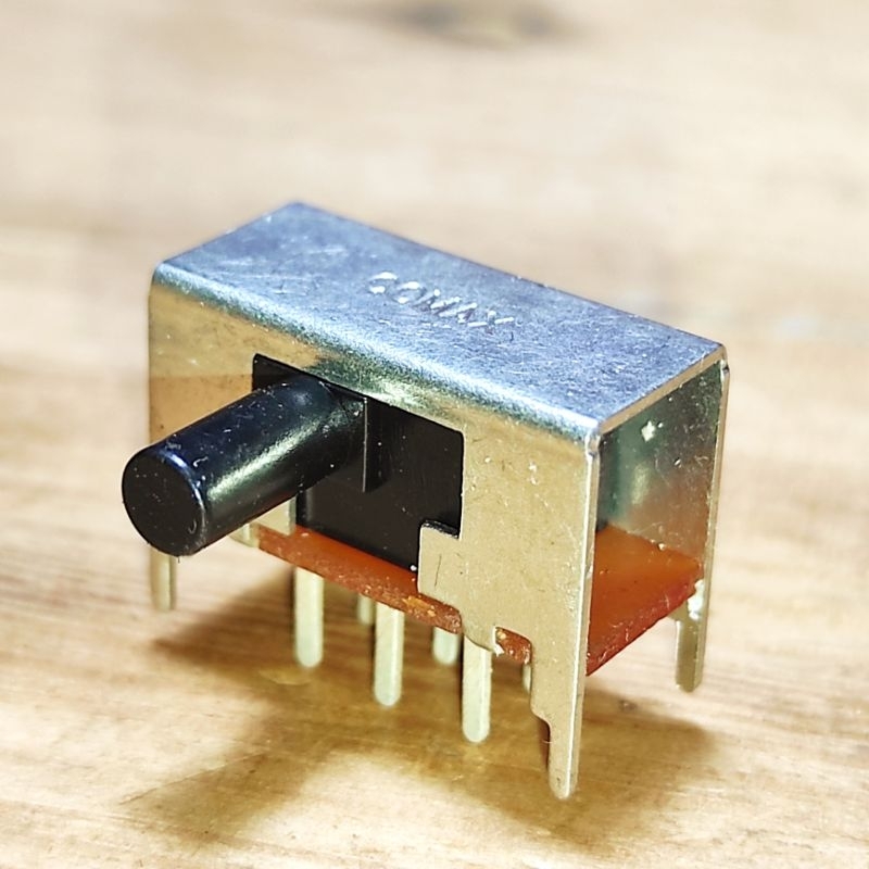Jual Saklar Geser ON-OFF COMAX Slide Switch DPDT 6 Kaki 6 pin 6p 2 posisi 2p2t | Shopee Indonesia