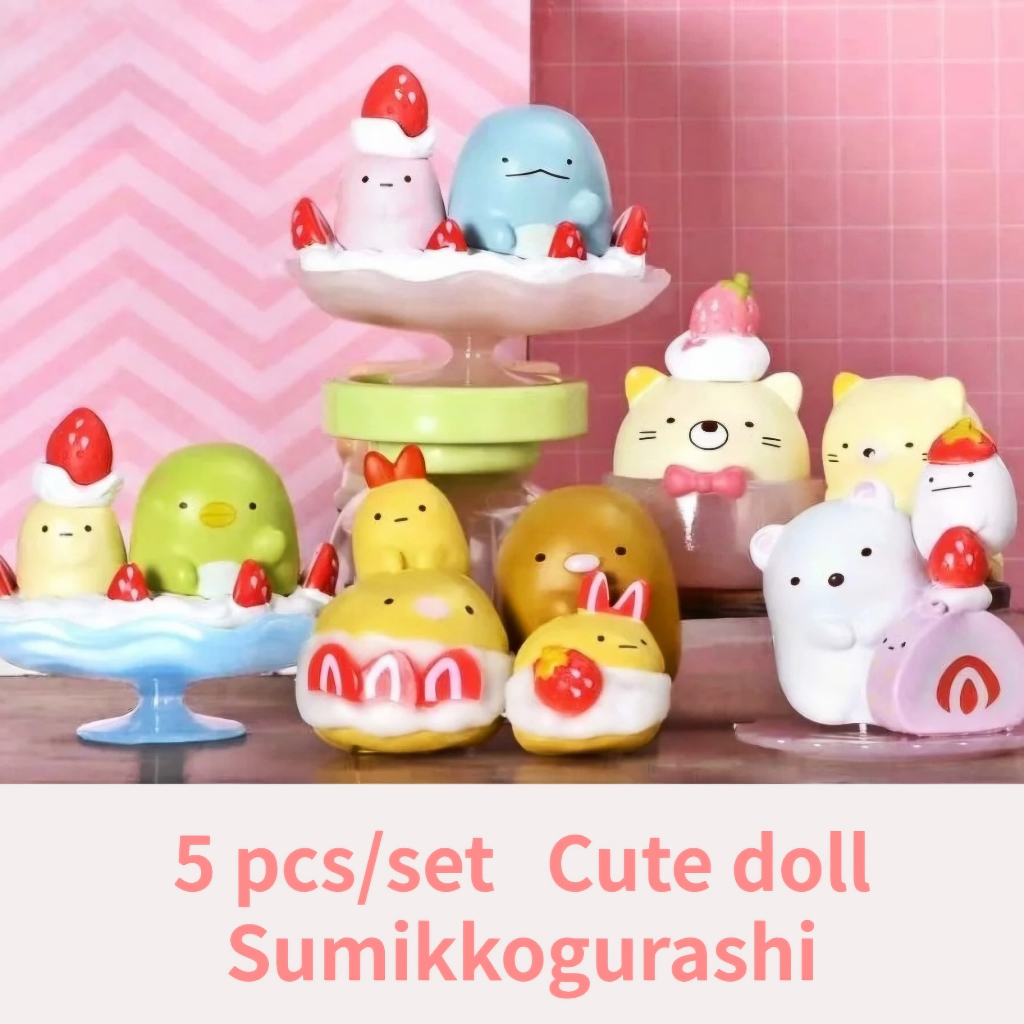Jual Blind Box Sumikogurashi Cake Pudding Parfait Cream Puffs SBX6A ...