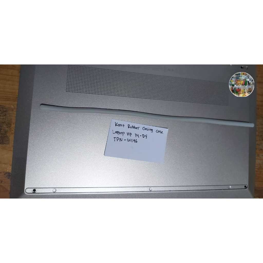 Jual Karet Rubber Casing Case Laptop HP 14 - DY TPN-W146 warna silver ...