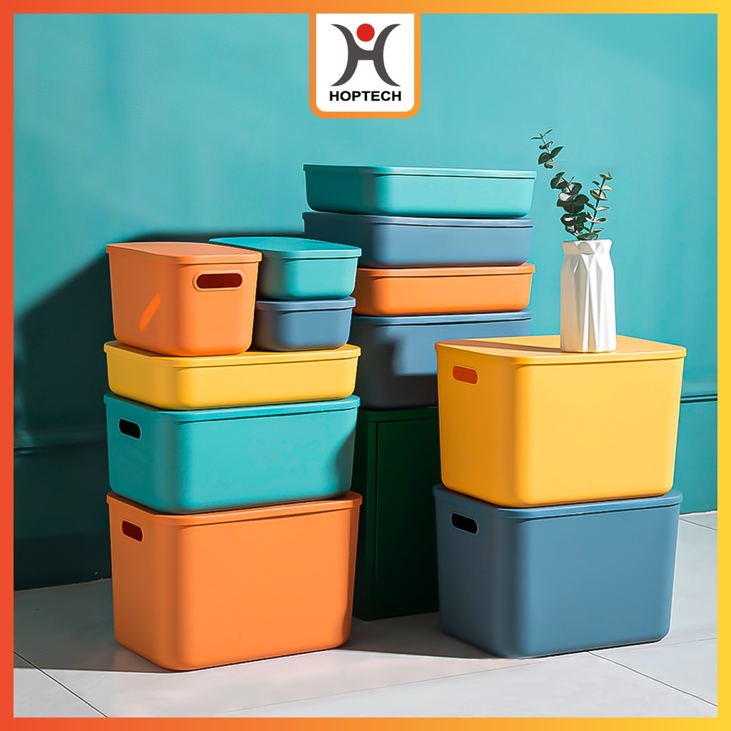 Jual Hoptech - STORAGE BOX DENGAN TUTUP | KOTAK PENYIMPANAN SERBAGUNA ...