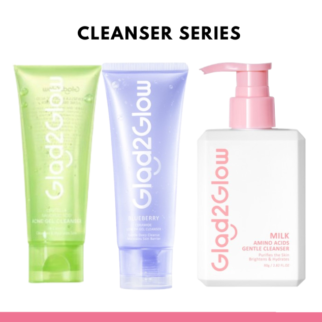Jual Glad2Glow Facial Wash Pembersih Wajah Low Ph Cleanser G2G Sabun ...