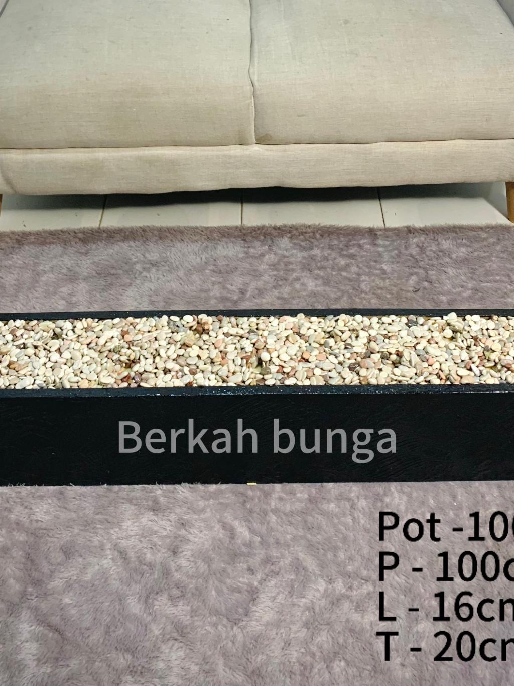 Jual pot partisi panjang 100cm- pot kayu- pot panjang- pot partisi satu ...