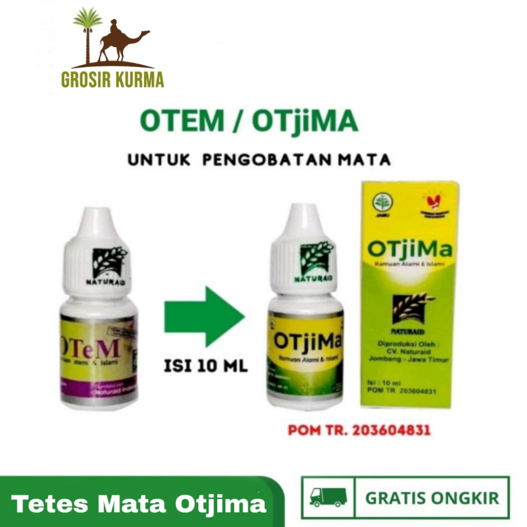 Jual Otem Obat Tetes Mata Herbal Otjima Kemasan Baru | Shopee Indonesia