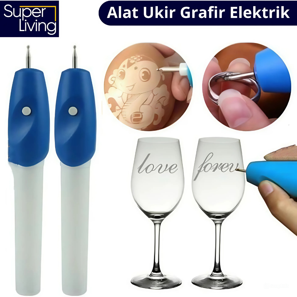 Jual Alat Ukir Elektrik Pen Grafir Engraver Portable Serbaguna | Shopee ...