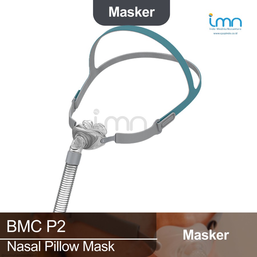 Jual BMC P2 Nasal Pillow Mask - Masker untuk CPAP / BiPAP | Shopee Indonesia