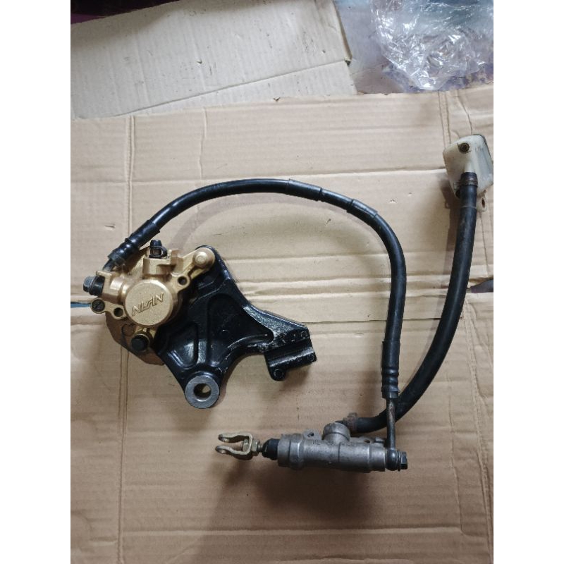 Jual Master kaliper cakram rem belakang yamaha R15 V2 old lama pnp Xabre original copotan ...