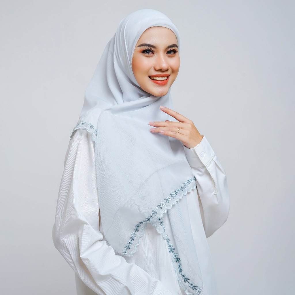 Jual Kudung Hijab Paris Premium Batch IV - Bordir Tepi Besar | Shopee ...