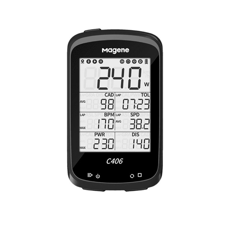 Jual Cyclo Comp Magene C406 Pro Gps Bike Computer | Shopee Indonesia
