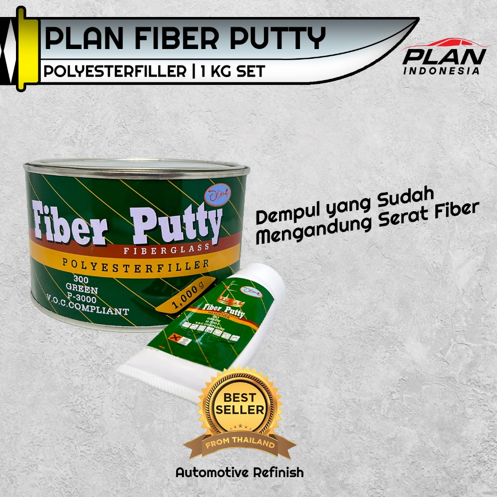 Jual PLAN FIBER PUTTY / DEMPUL FIBER | Shopee Indonesia