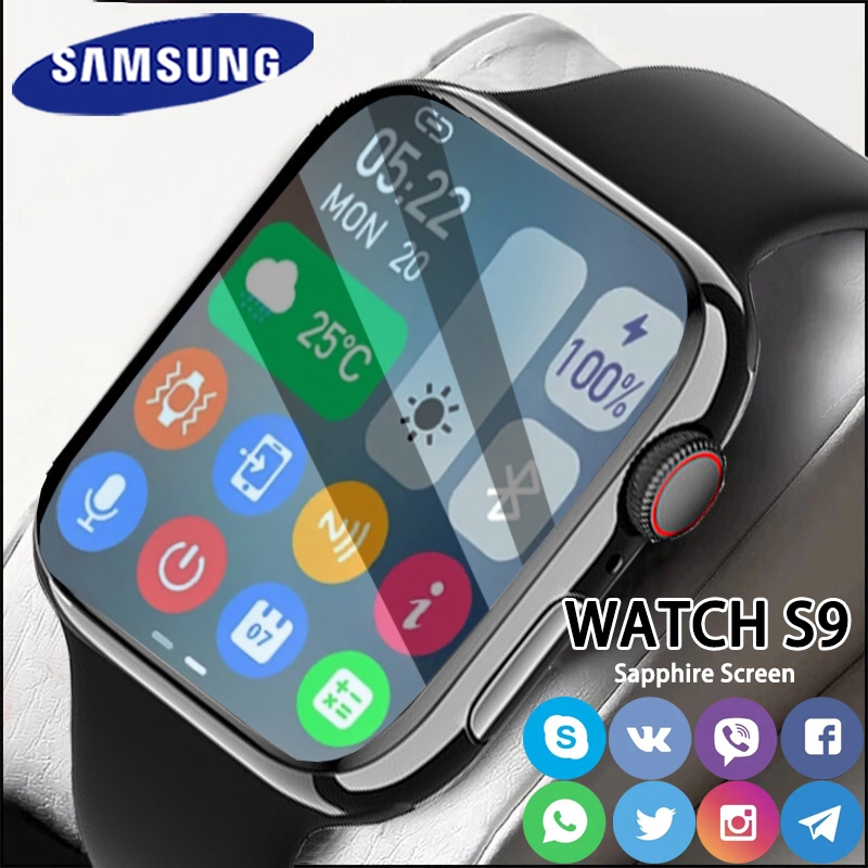 Jual [COD] Smartwatch Watch 9 Jam Pintar Olahraga Bluetooth Smart Watch Pintar Wanita Tahan Air ...