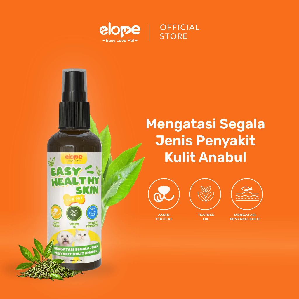 Jual ELOPE Obat Spray Penyakit Kulit Jamur Luka Infeksi Ringworm ...