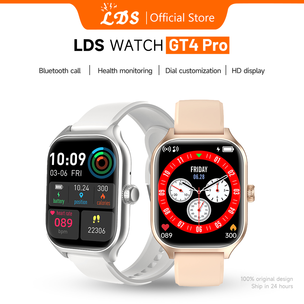 Jual LDS Smartwatch GT4 Pro 100% layar lengkap Asli 2.01 inci HD AMOLED ...