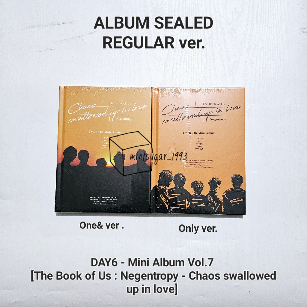 Jual [ READY STOCK SEALED NEW OFFICIAL ] DAY6 - Mini Album Vol.7 [ The ...