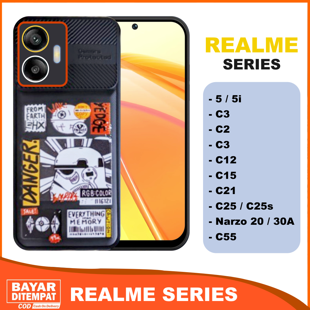 Jual Case Realme 5 5i 6i 10 C2 C3 C12 C15 C21 C21Y C25 C25Y C55 Narzo ...