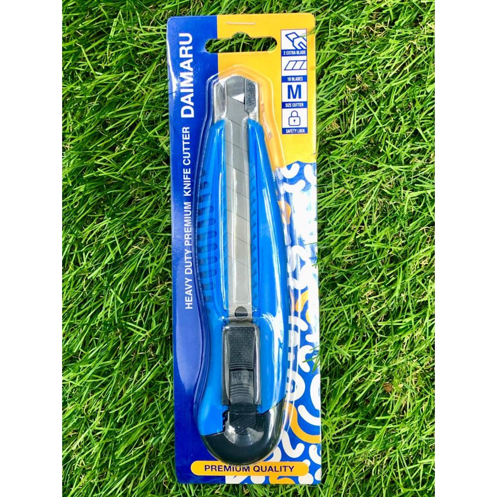 Jual PISAU CUTTER BESAR 18mm MEREK Daimaru / Premium Cutter Heavy Duty ...