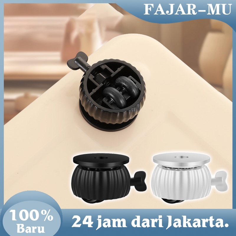 Jual 4pcs Roda Tempel Mini Serbaguna 360 Derajat Roda Universal roda ...