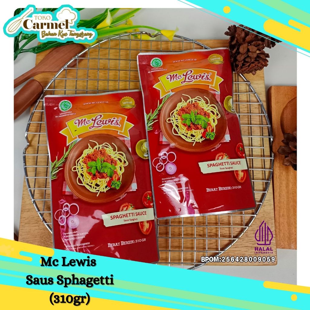Jual McLewis Saus Spaghetti 310gr | Shopee Indonesia