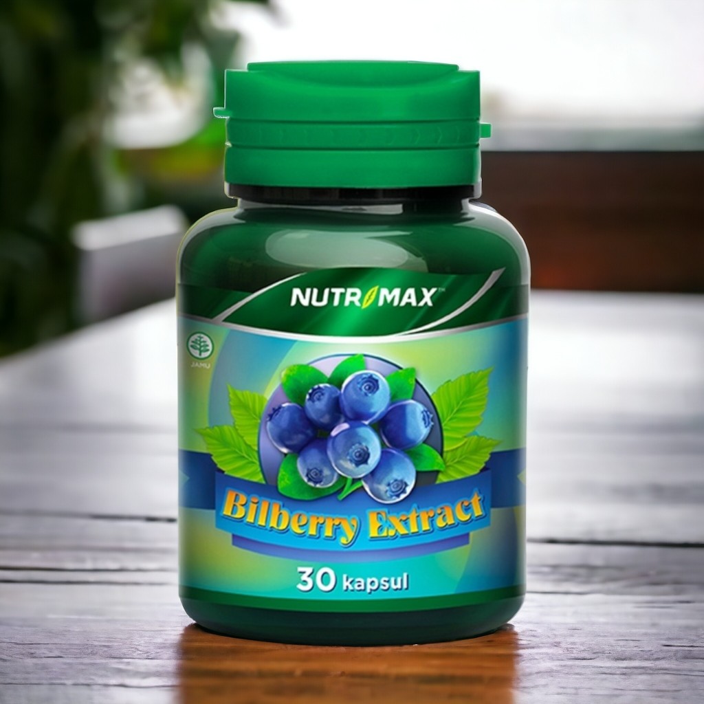 Jual NUTRIMAX Bilberry Extract - 30 Kapsul ( Untuk Iritasi Mata, Gatal, Glaukoma, Katarak, Rabun ...