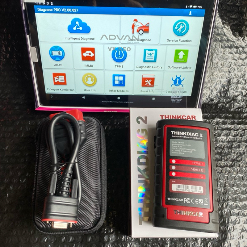 Jual THINKDIAG2 SCANNER MOBIL FULL SOFTWARE DIAGZONE XPRO5 FULL SISTEM ...