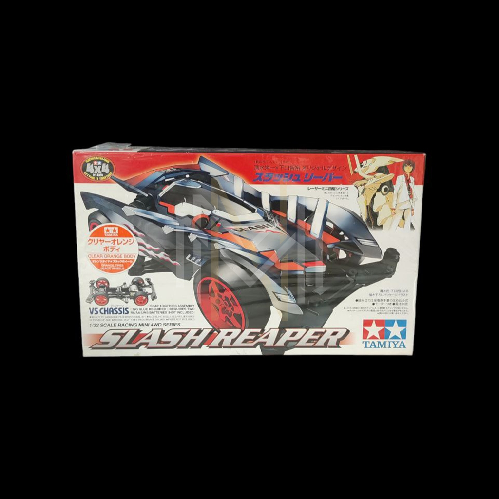 Jual Tamiya Mini 4WD Slash Reaper Clear Orange Body Made In Japan ...