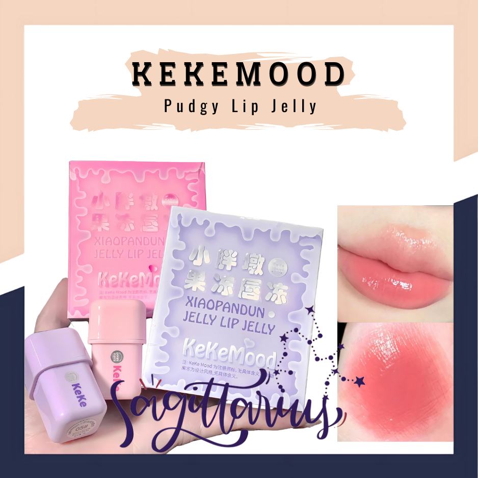 Jual KEKEMOOD Pudgy Jelly Lip Jelly Liptint Balm Tint Moisturizing Balm ...