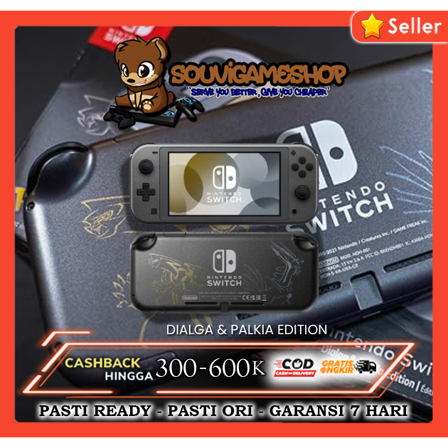 Jual PASTI PROMO! Console Nintendo Switch Lite NS LITE POKEMON Dialga & Palkia Edition | Shopee ...
