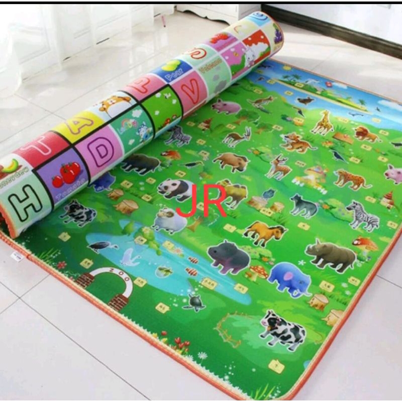 Jual Karpet Busa Tebal Tikar Piknik Foam Baby Playmate Matras Bolak ...