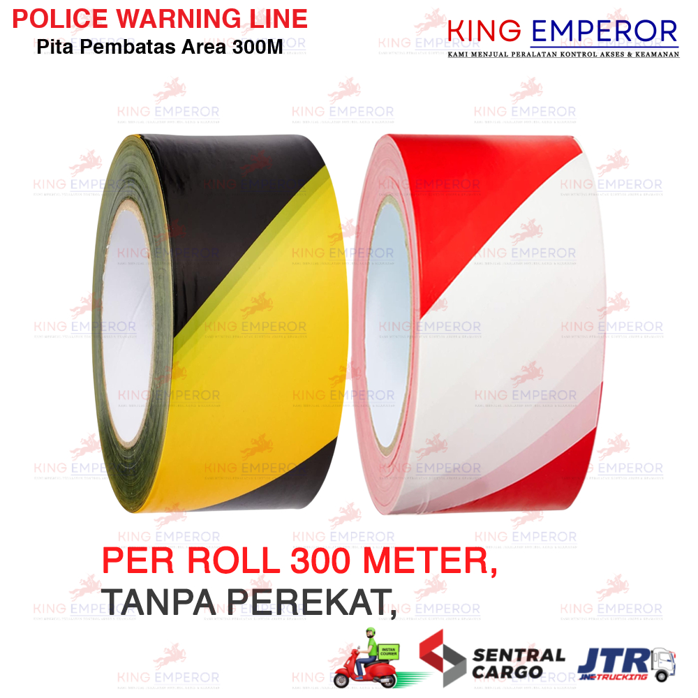Jual Police Line ISG 2 Inch x 300 Meter / Warning Line 2 Inch x 300 M ...