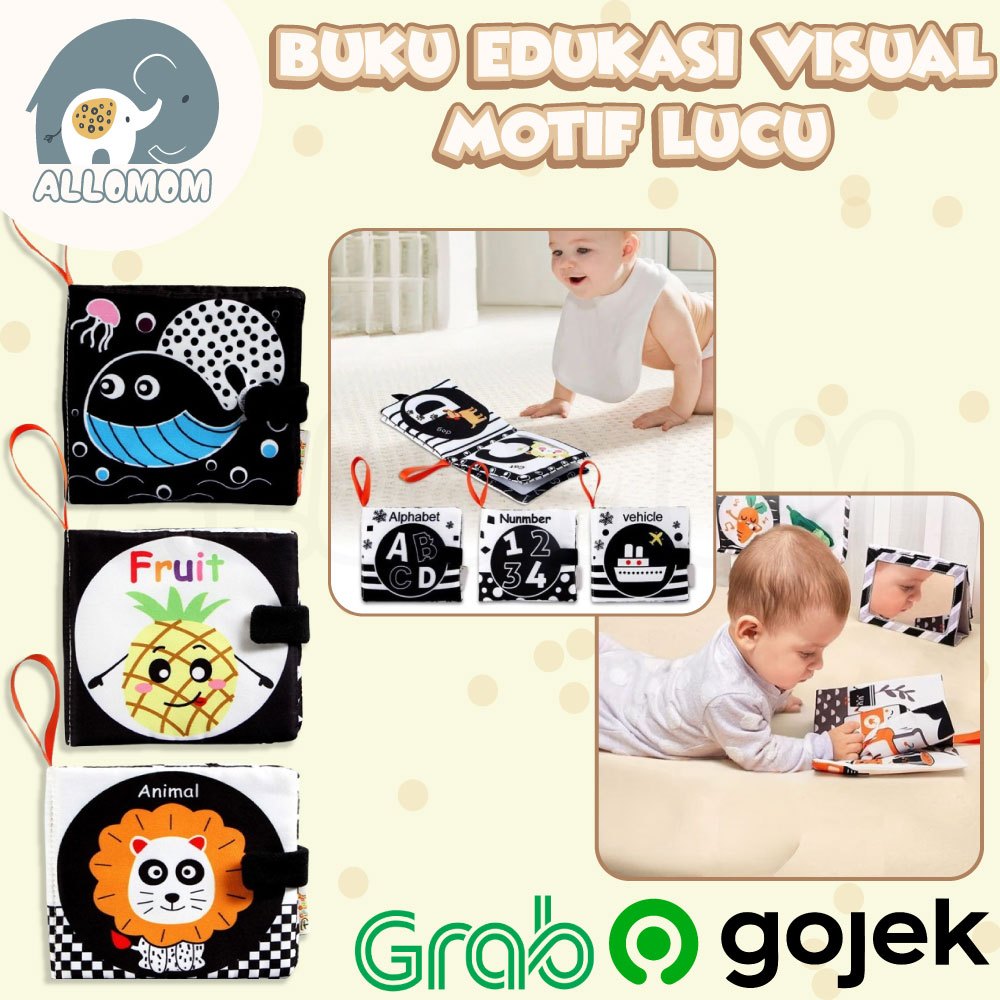 Jual Buku Edukasi Bantal Bayi / Mainan Bayi Softbook/ Buku kain Bayi ...