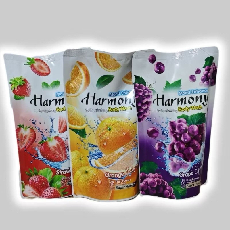 Jual HARMONY BODY WASH POUCH 400ML | Shopee Indonesia