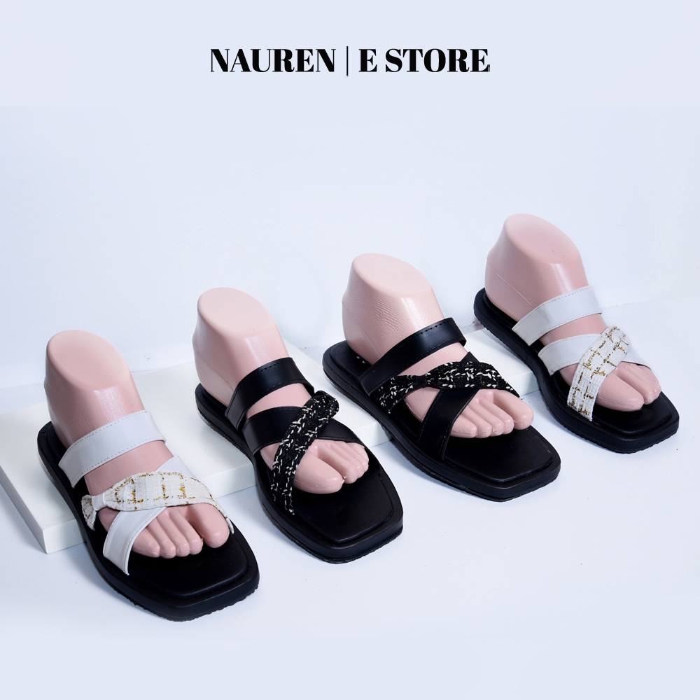 Jual Nika Sendal Wedges Sandal platform Wanita kekinian model Trendy ...