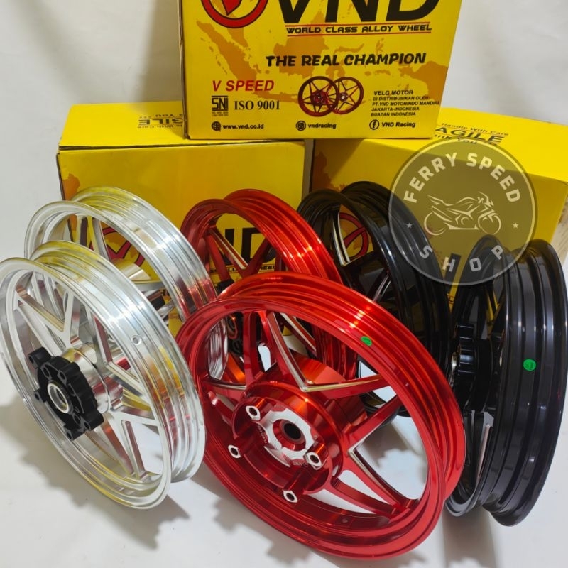 Jual Velg Racing Vnd V Speed Pcx 160 Abs & Cbs / Pelek V Speed V1 185-14 & 215-14 Pcx 160 ...